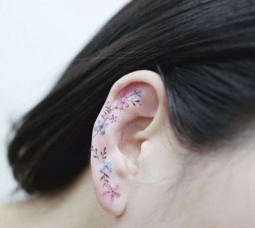 33 Gambar Tato Feminim Lucu, Simple, dan Keren - Gambar Tips Info ...