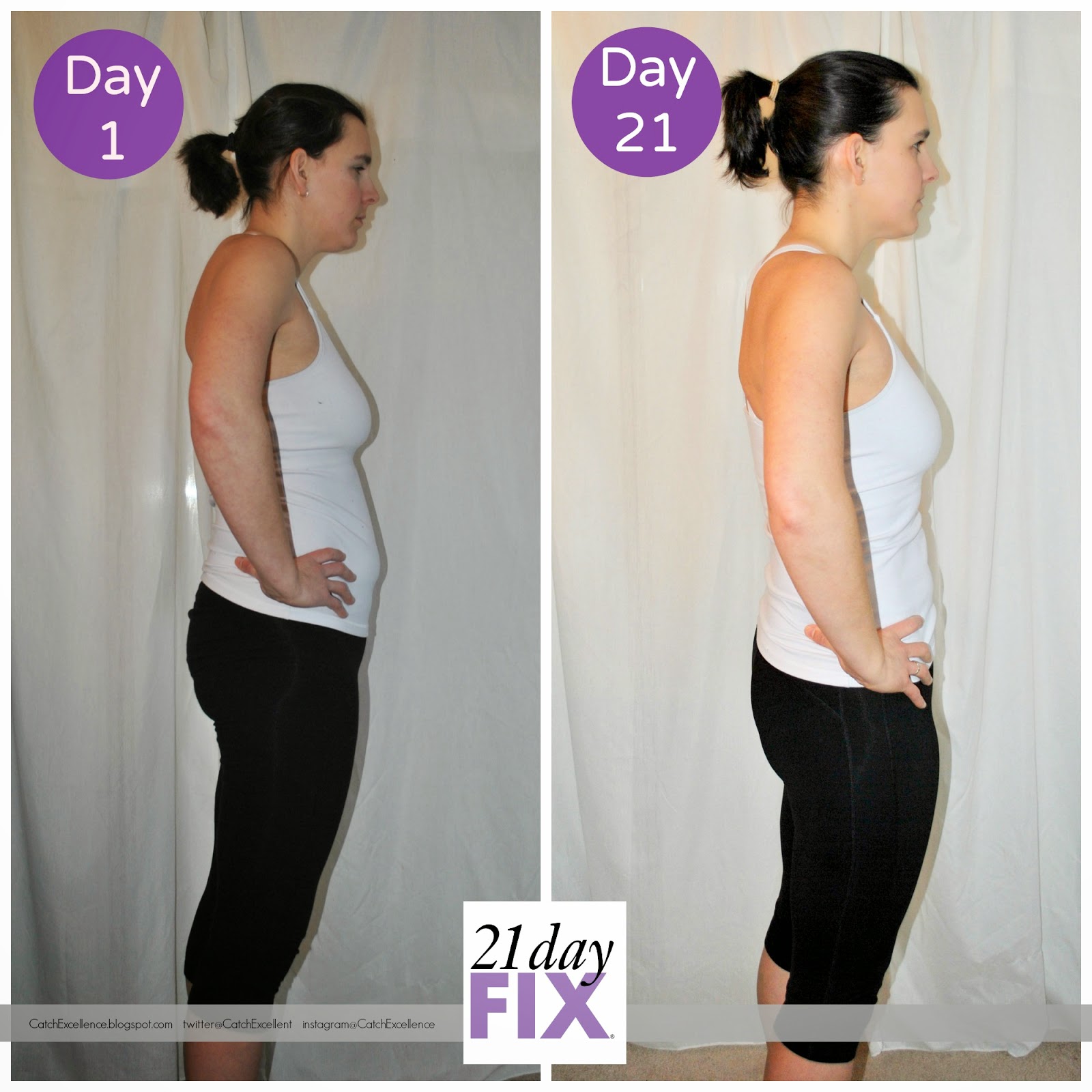 Catch Excellence: 21 Day Fix Results