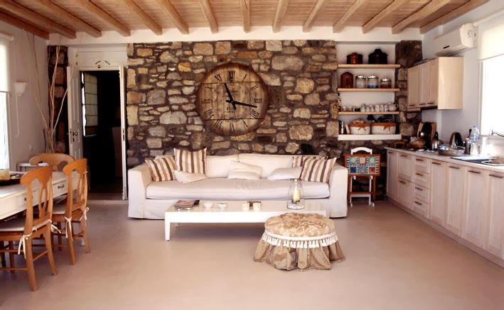 ESTILO RUSTICO: Casa Rustica en Mykonos