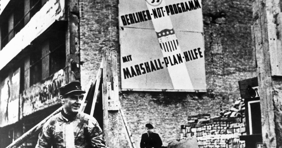 1949. American Officials Promote the Marshall Plan