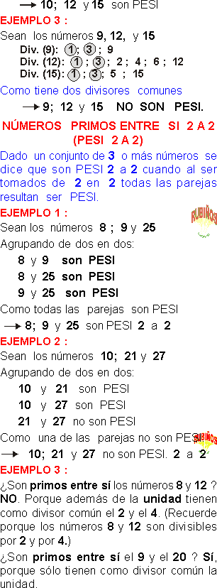 NÚMEROS PRIMOS PROBLEMAS RESUELTOS