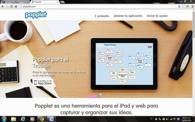 Uso de Aplicaciones en la Educación : Popplet