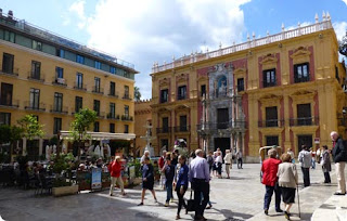 Algunas Plazas de Málaga