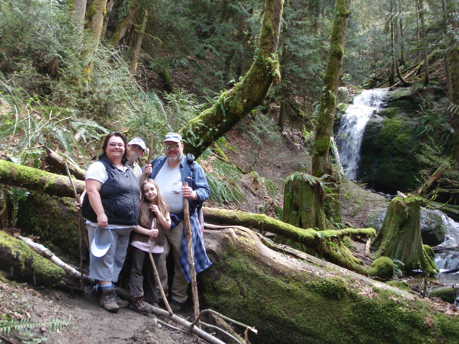 Milepost167: Easter Hike 2012-Coal Creek Falls