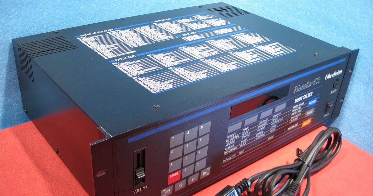 MATRIXSYNTH: Oberheim MATRIX-6R