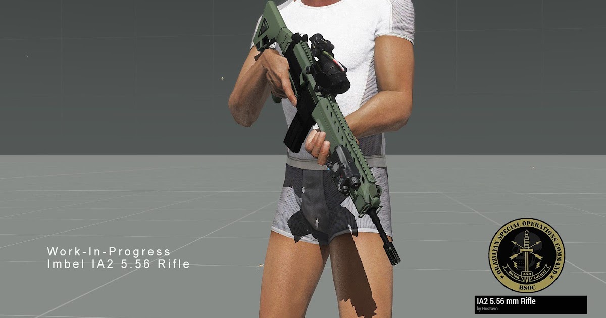 Arma 3 用でブラジル軍でつかわれる Imbel IA2 Rifle アドオンが作製中 | 弱者の日記^^ - Arma 3 MODとアドオン紹介