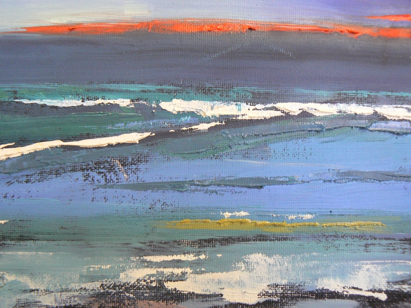 Seascape Artists International: Abstract Daily Painting, "Layers ...