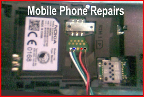 Nokia Pinout F-BUS Finder - Repairs Ponsel