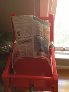Emmie Loves.....: ...DIY High Chair Covers!