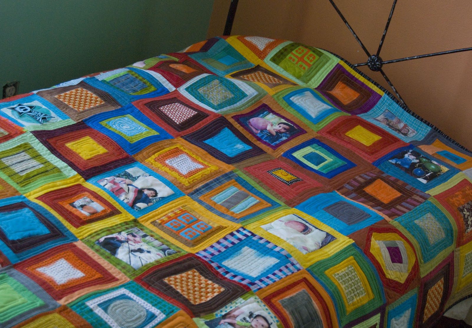 a stitch in dye: Beck's Quilt