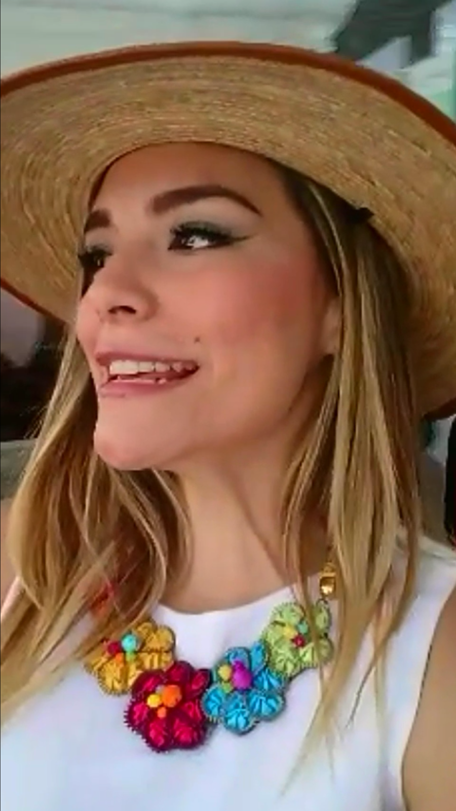 Concepto Ferzu: Tania Rendón conductora de Milenio usado FerZu