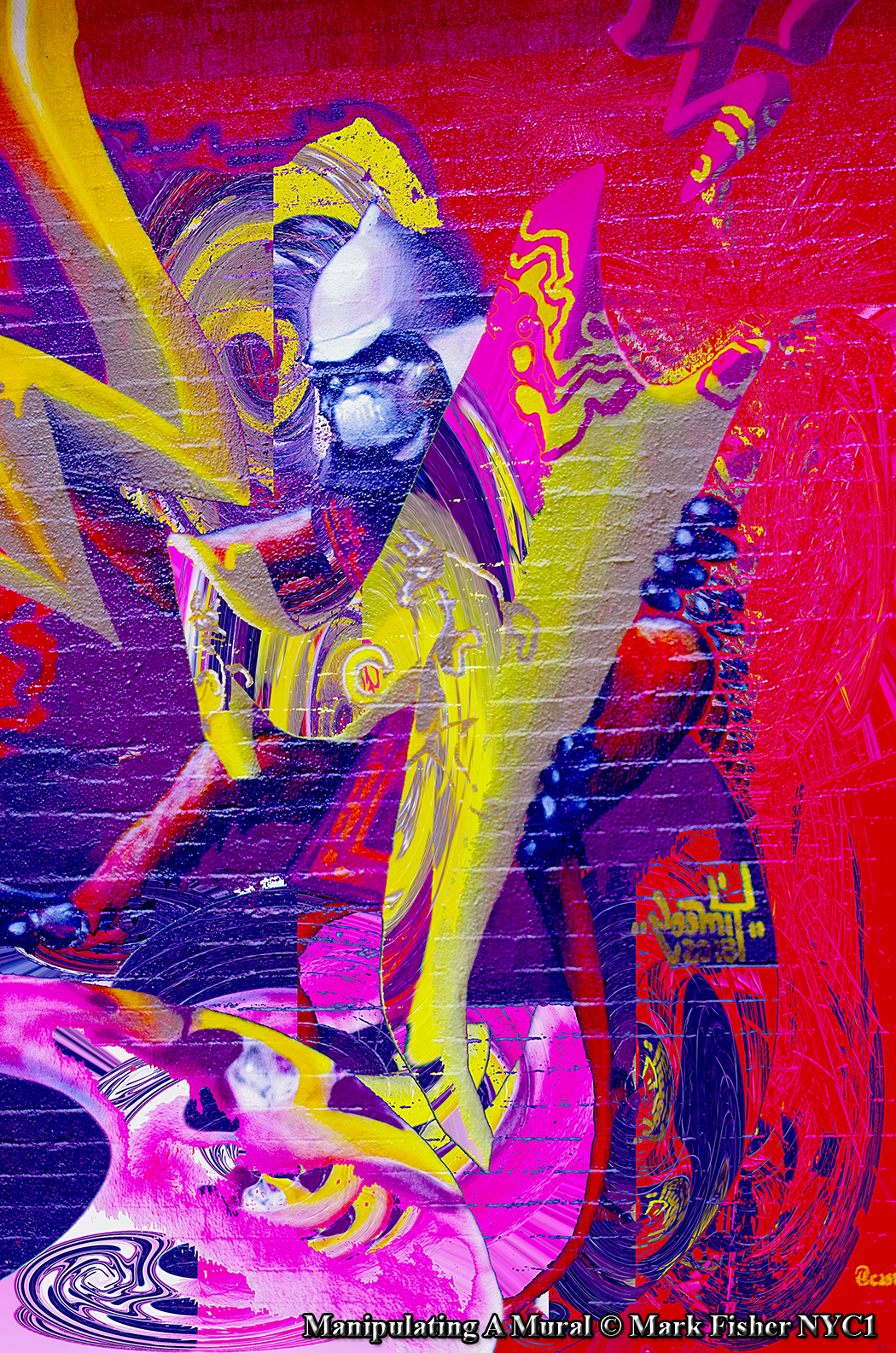 Mark-Fisher-Photo-Images: Manipulating A Mural • Mark Fisher Photo ...