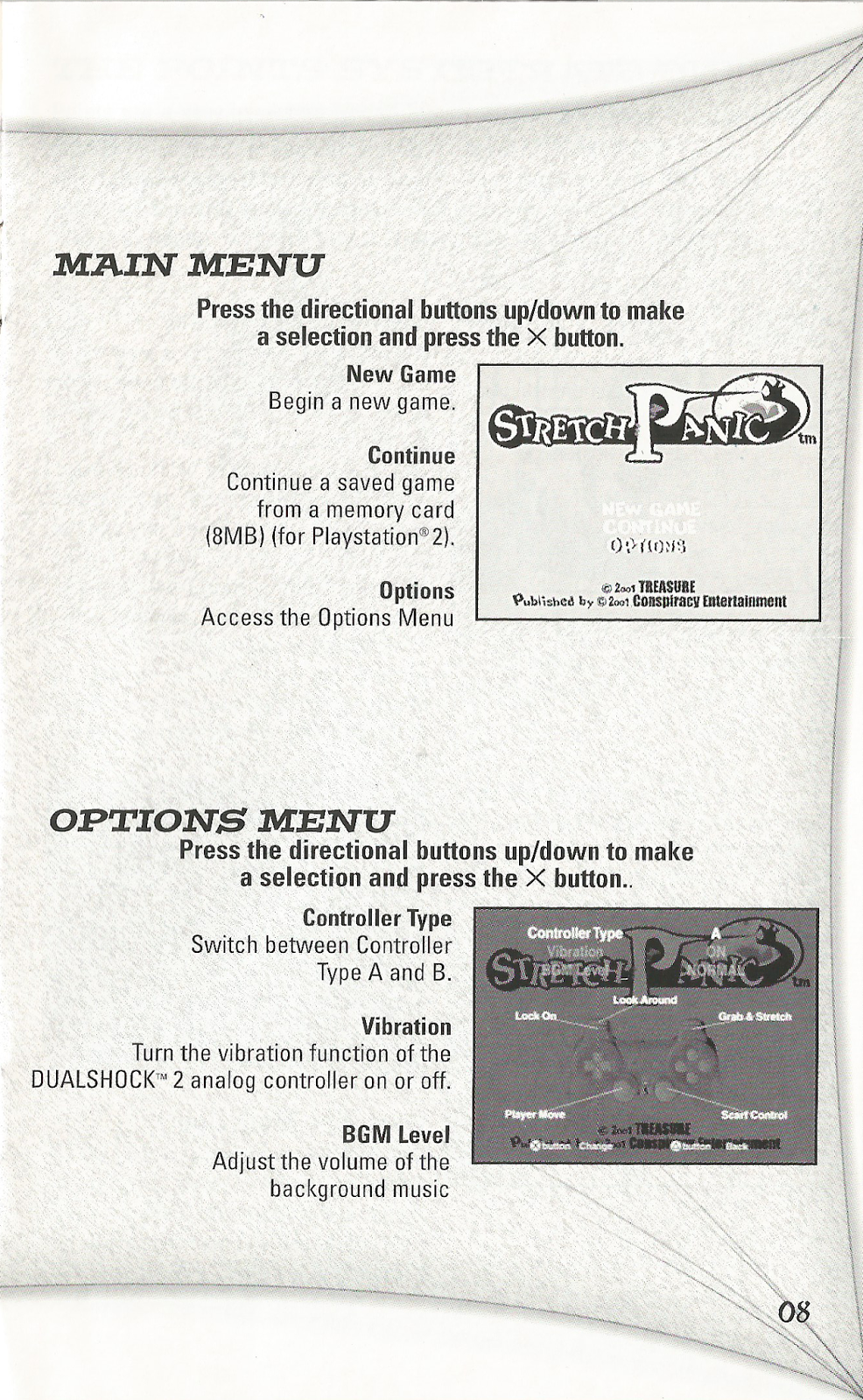 The Elastic Fantastic: Stretch Panic (US Release) Scans