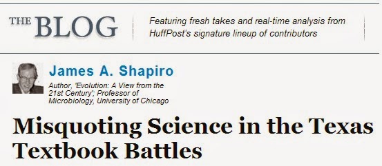 Darwin's God: James Shapiro Cries Foul: “I was outraged”