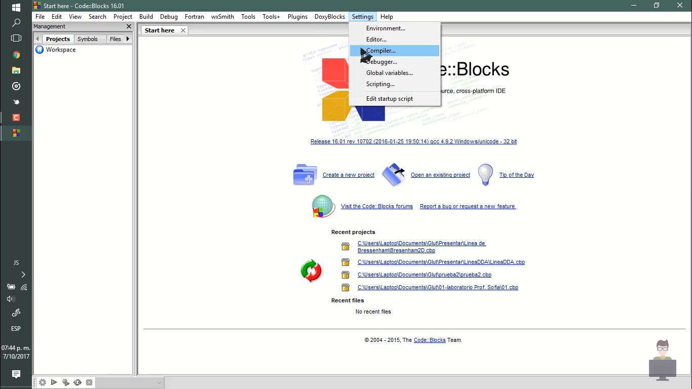 Instalar OpenGL en Windows