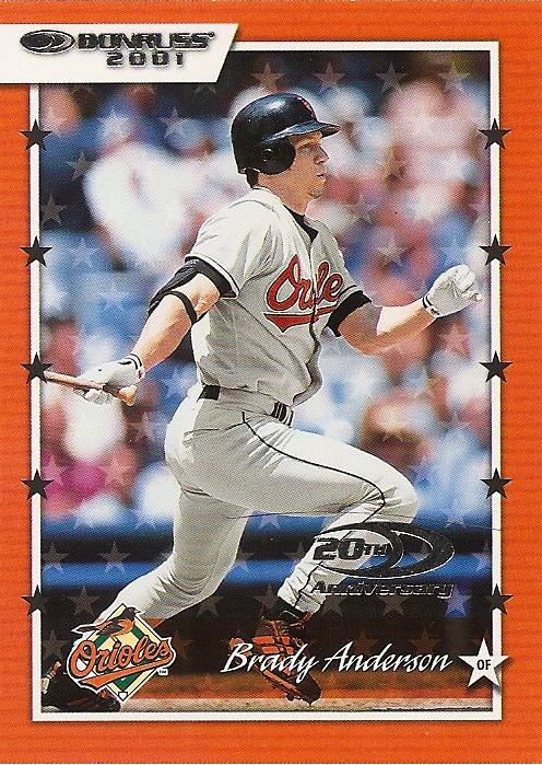 Orioles Card "O" the Day: Brady Anderson, 2001 Donruss #66