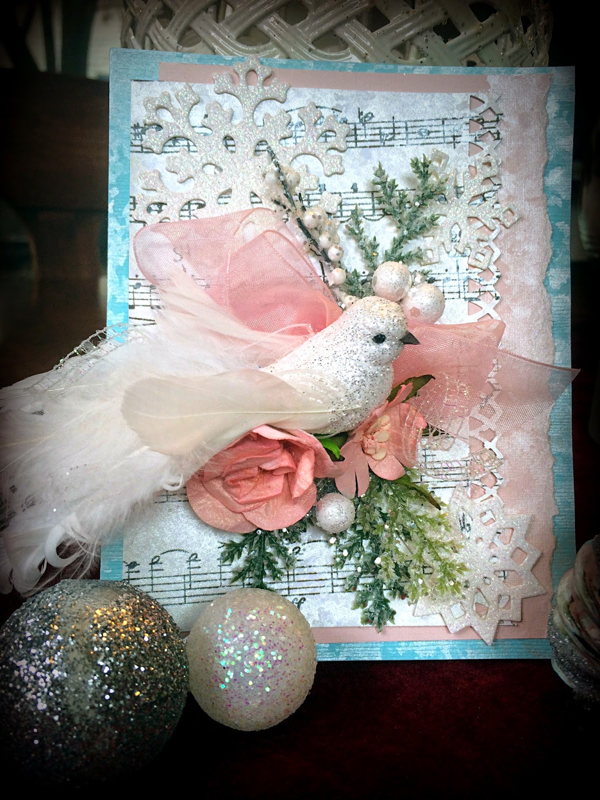 Shimmerz Paints: Merry Christmas Shabby Chic Style