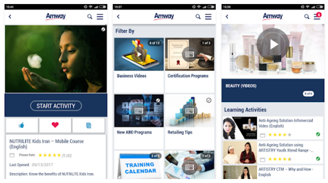 Amway India Learning Academy Mobile App - Youth Apps