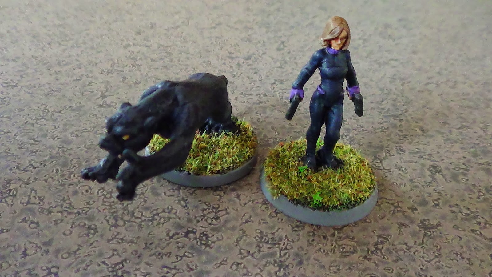 Lead Capes - A Superhero Wargames Blog: Minatures Finished (and in ...