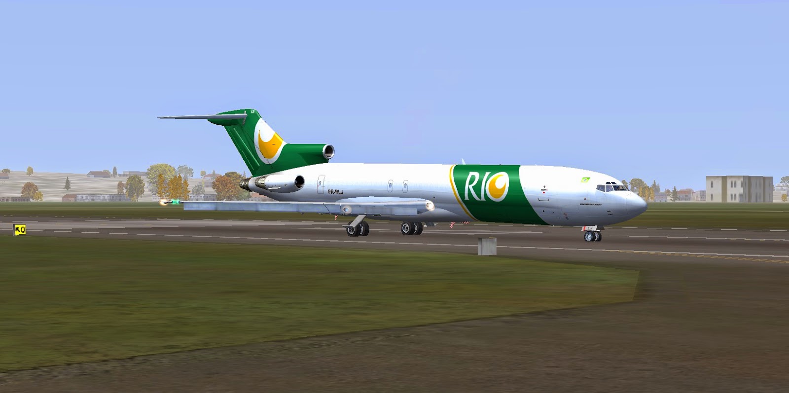 Aviação Arte: Boeing 727-200FAdv Rio VL