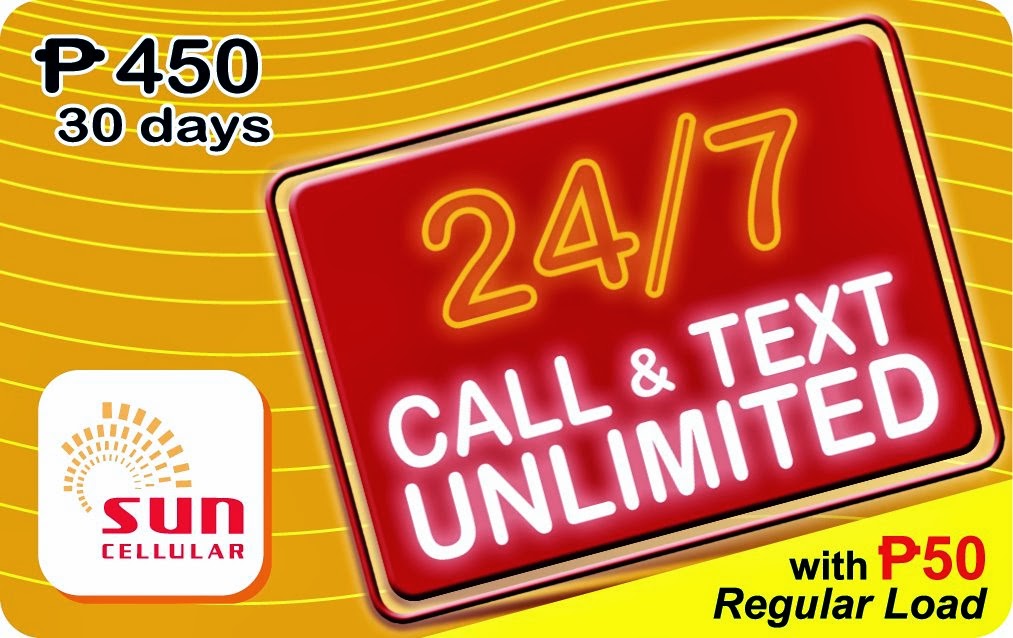 SUN Unlimited Call And Text Combo Promo - SUN Balance Inquiry
