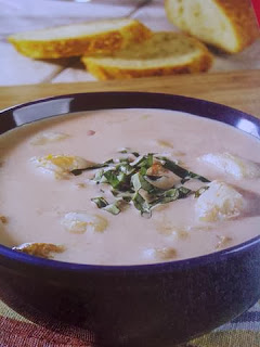 What's for dinner? Mom: Tomato-Basil Crab Bisque