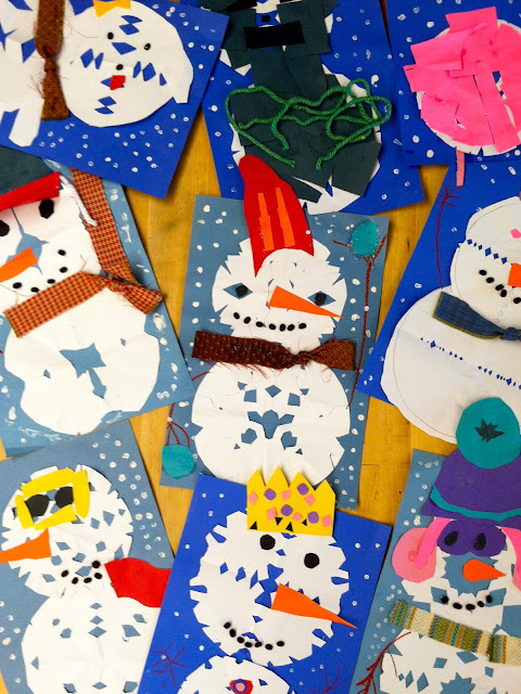 Olive ART! Do You???: Snowflake People