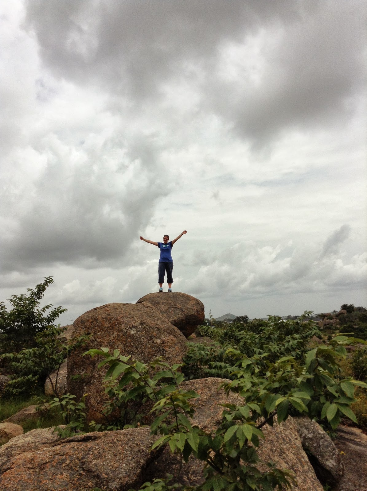 Monika in Nigeria: Hiking at Shere Hills