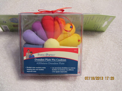 P-Dub's Quilt Stuff : Dresden Plate Pin Cushion and Quilt kit