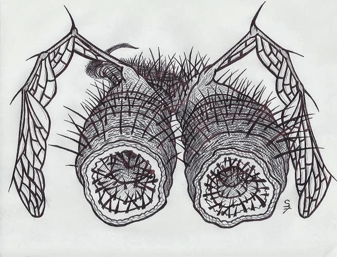 Samwise7RPG: A Bunch of Weird Monster Drawings