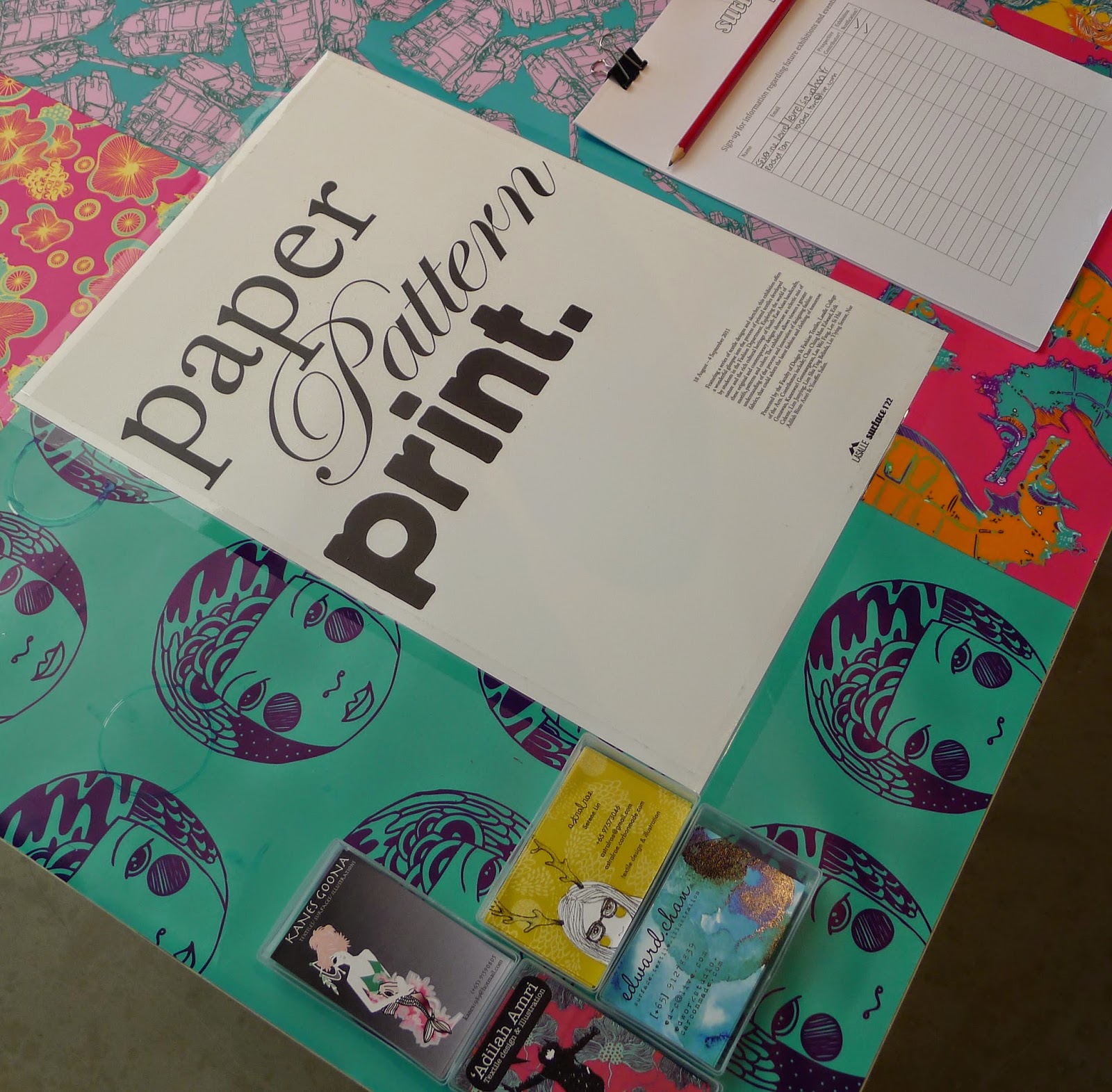 SURFACE 1°22: Paper . Pattern . Print