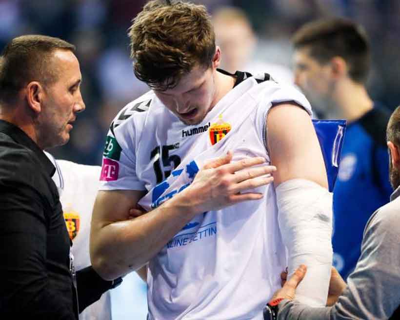 Entwarnung bei Dissinger - kein Armbruch beim SEHA Champion