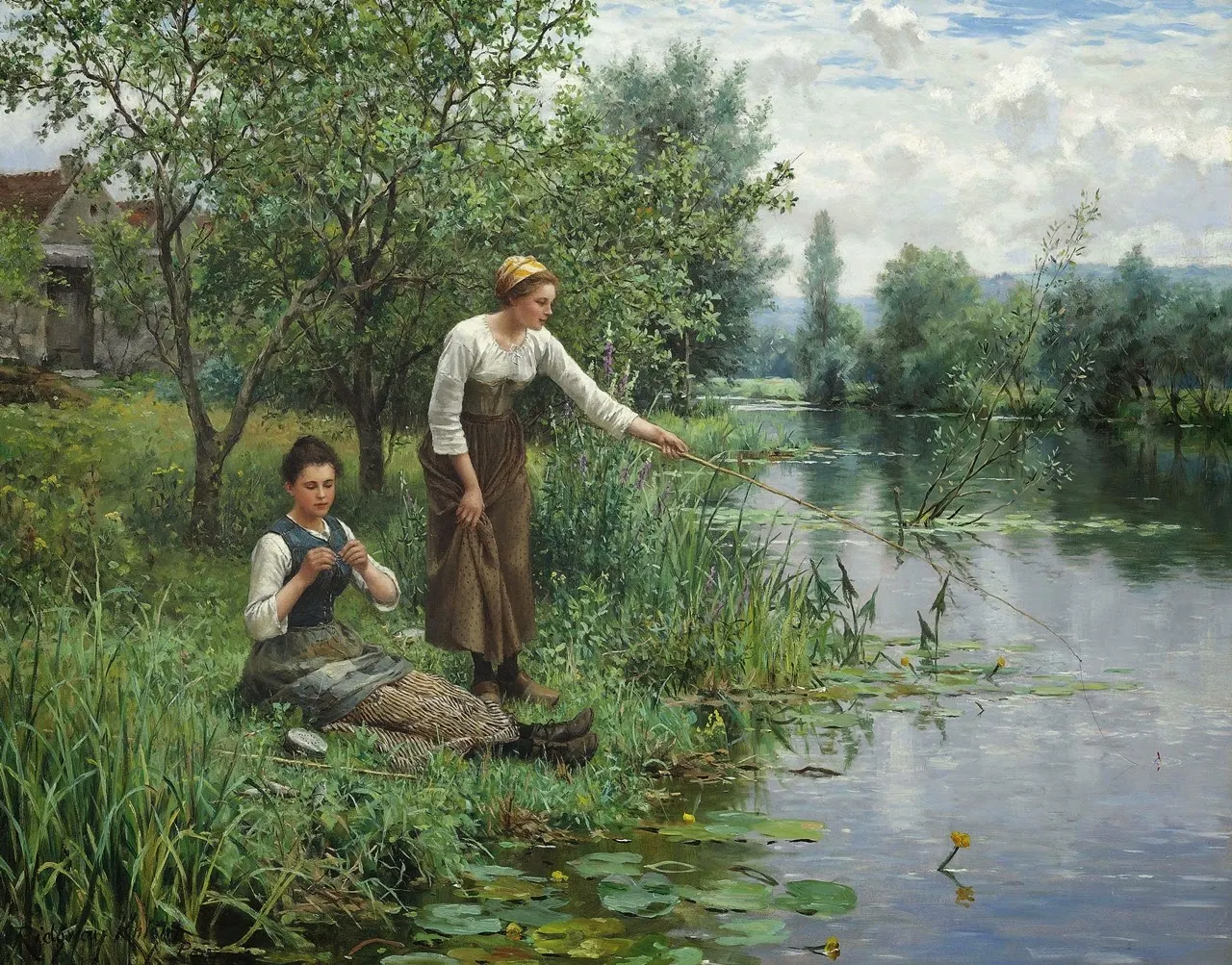 Daniel Ridgway Knight (1839-1924) | Tutt'Art@ | Pittura * Scultura ...