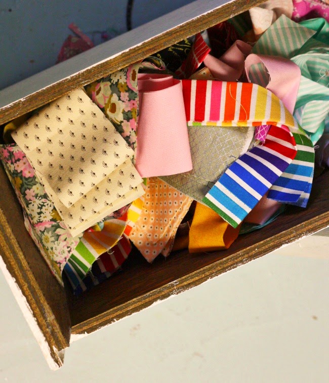 Scrappy Nine Patch and Some Scrap Management