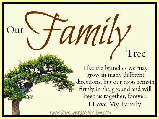 Wisdomtoinspirethesoul.com: Our Family Tree
