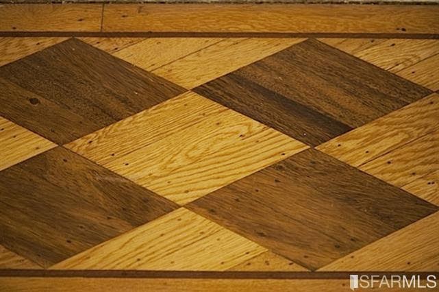 Outer Mission Jeff: 1920s House with Wood Inlay Floors