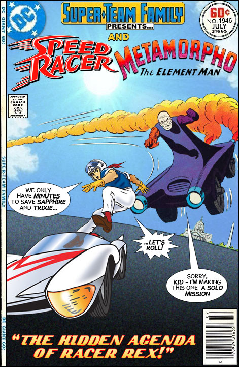 Super-Team Family: The Lost Issues!: Speed Racer and Metamorpho