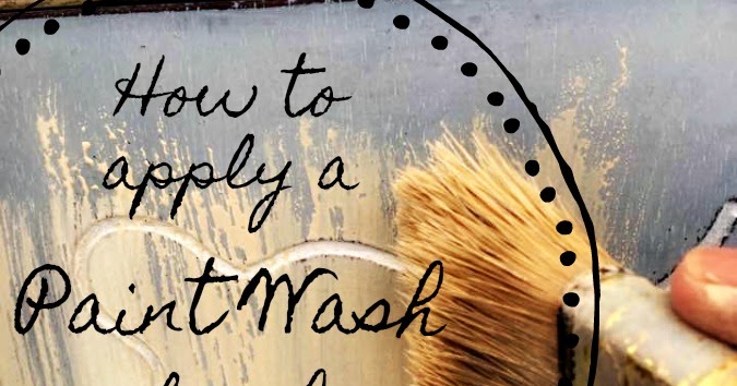 How to Apply a Paint Wash Technique