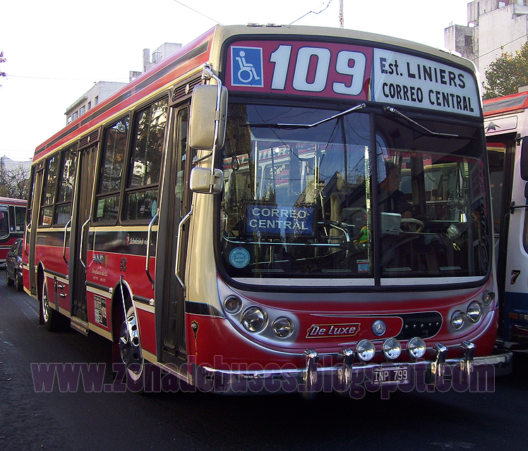 Colectibus - Zona de Buses: LINEA 109