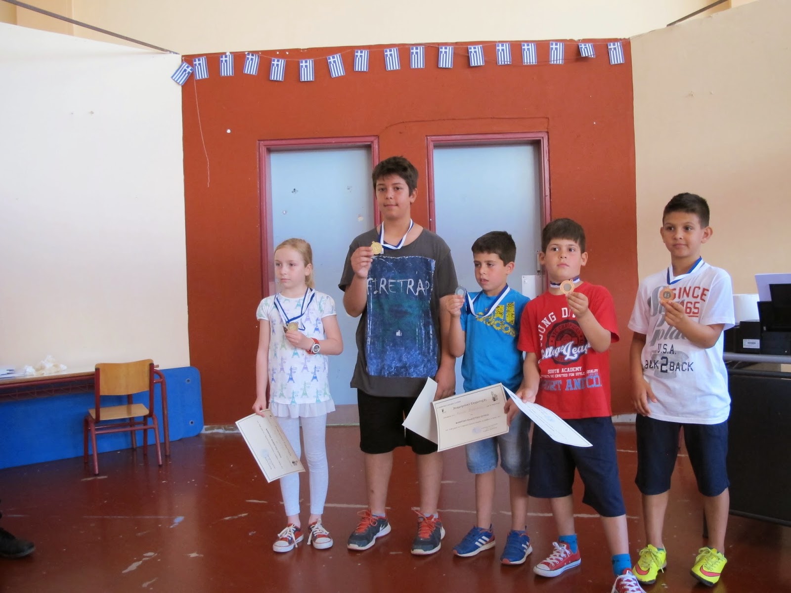 ΑΣ ΛΑΥΡΙΟΥ - ΣΚΑΚΙΣΤΙΚΟ ΤΜΗΜΑ: ΜΑΘΗΤΙΚΟ ΠΡΩΤΑΘΛΗΜΑ ΔΗΜΟΤΙΚΩΝ ΣΧΟΛΕΙΩΝ ...