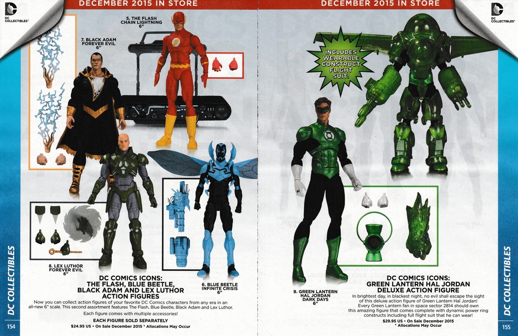 El Agujero del Blister: DC Collectibles Icons la Nueva línea de Figuras DC