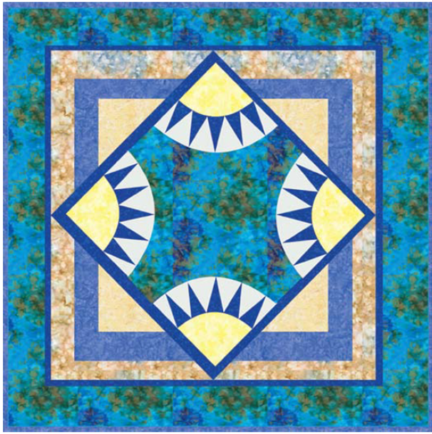 Quilt Inspiration: Free pattern day: Sun and Moon quilts