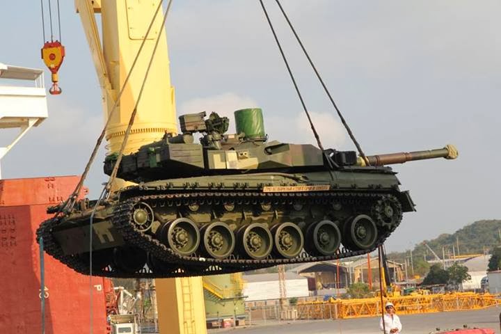 DEFENSE STUDIES: The First Batch of Ukrainian "Oplot" Arrived in Thailand