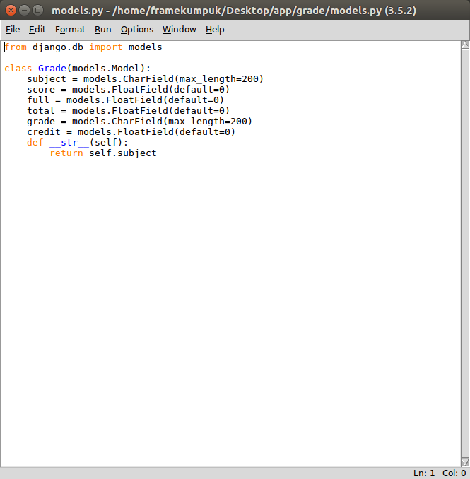 Database System 2560: 2017