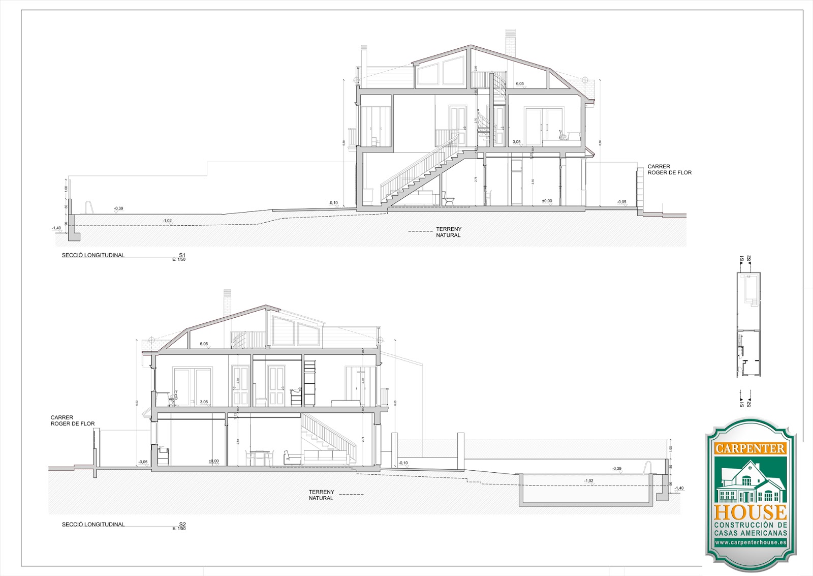 Carpenter House. Próximamente nueva construcción vivienda unifamiliar ...