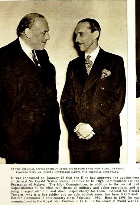 The Early Malay Doctors: Sir Gerald Templer