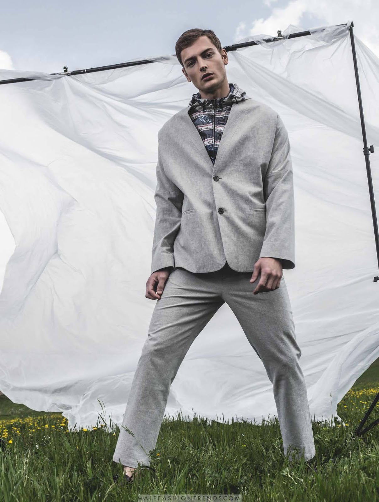 Adrien Jacques apuesta al layering para Men's Folio Singapore