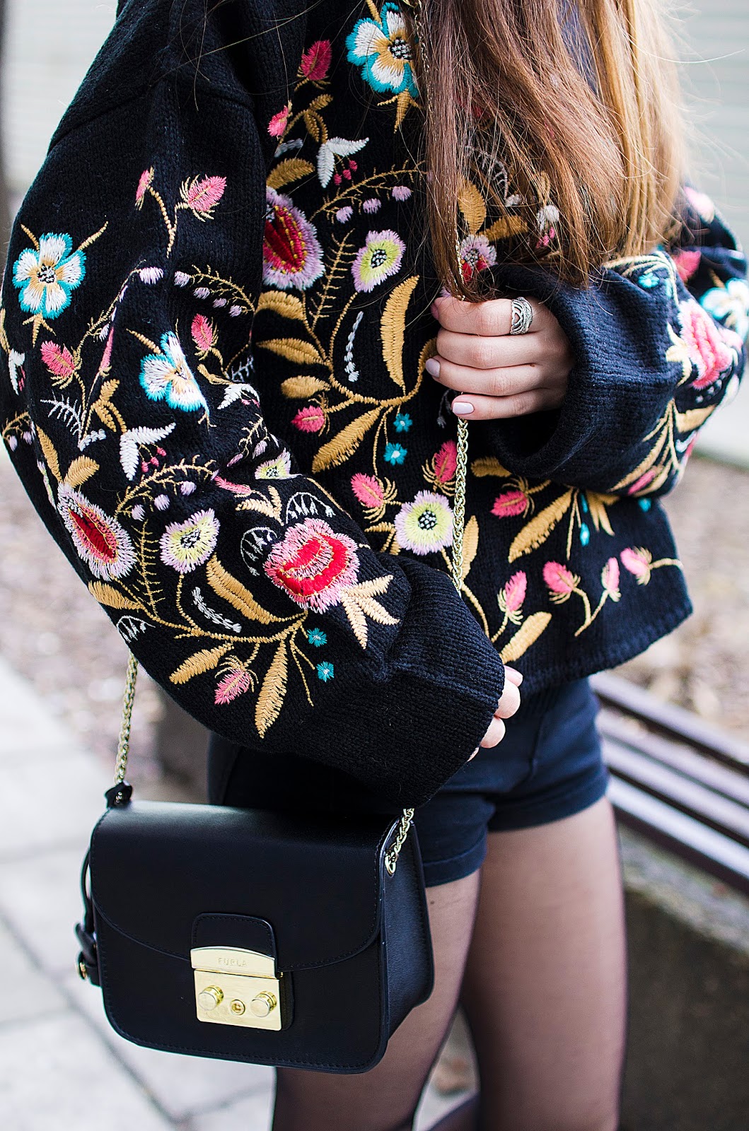 Spring style Floral Embroidered Sweater - Fashionmylegs : The tights ...
