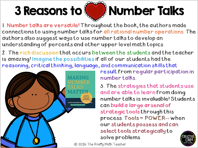 The Routty Math Teacher: What I'm Reading Wednesday: Making Number ...