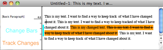 Document Geek: "Change Bars"...Not Just for an Editing Workflow Anymore!